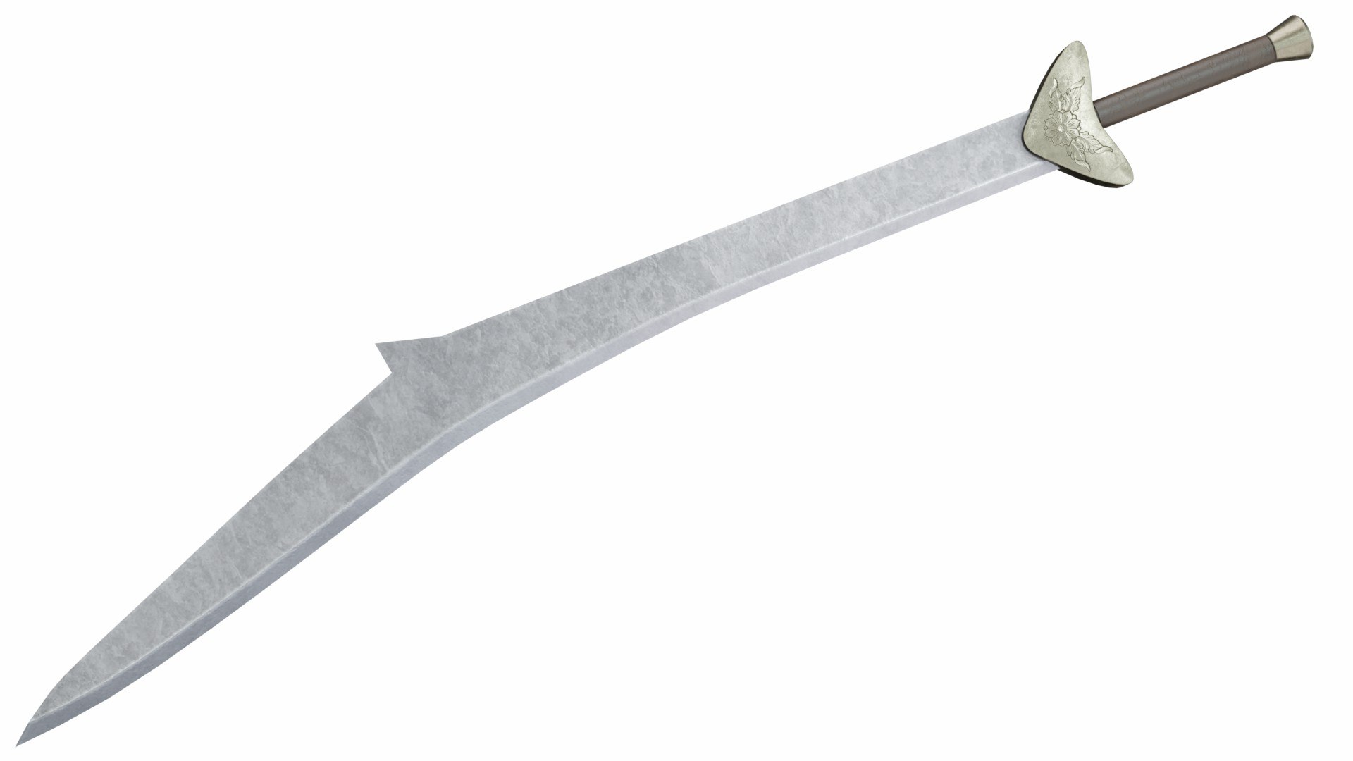 Curved Sword 10 3D Model - TurboSquid 2048919
