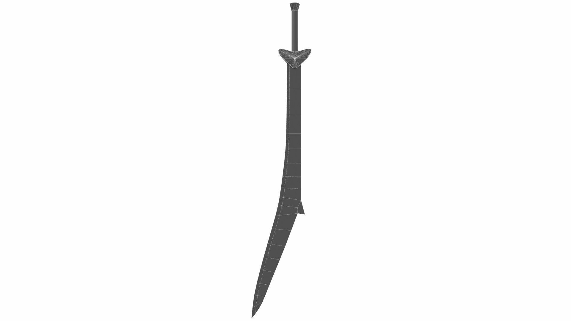 Curved Sword 10 3D Model - TurboSquid 2048919