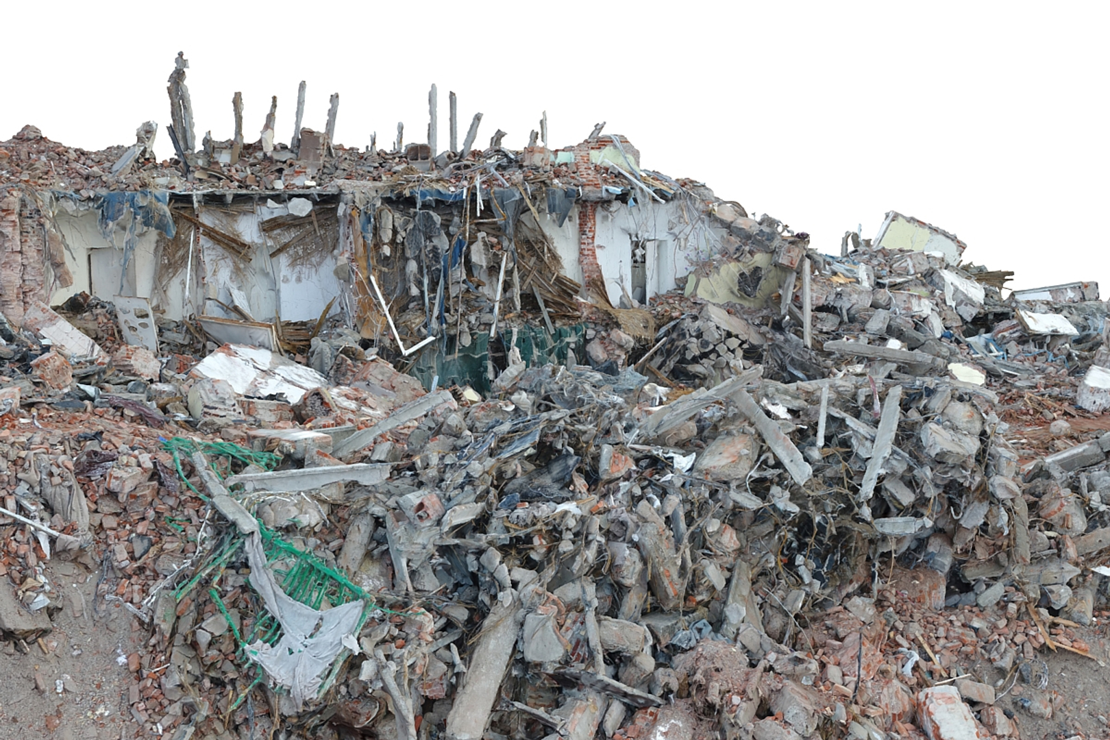 Demolished Building Ultra Hd 3D Model - TurboSquid 1487736