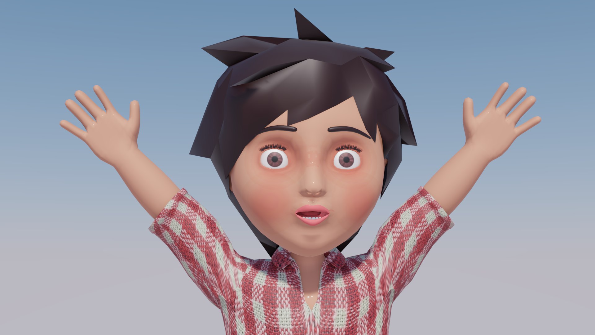 Kid Toon Model - TurboSquid 1965084