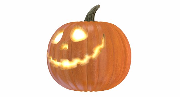 halloween pumpkin 3d obj