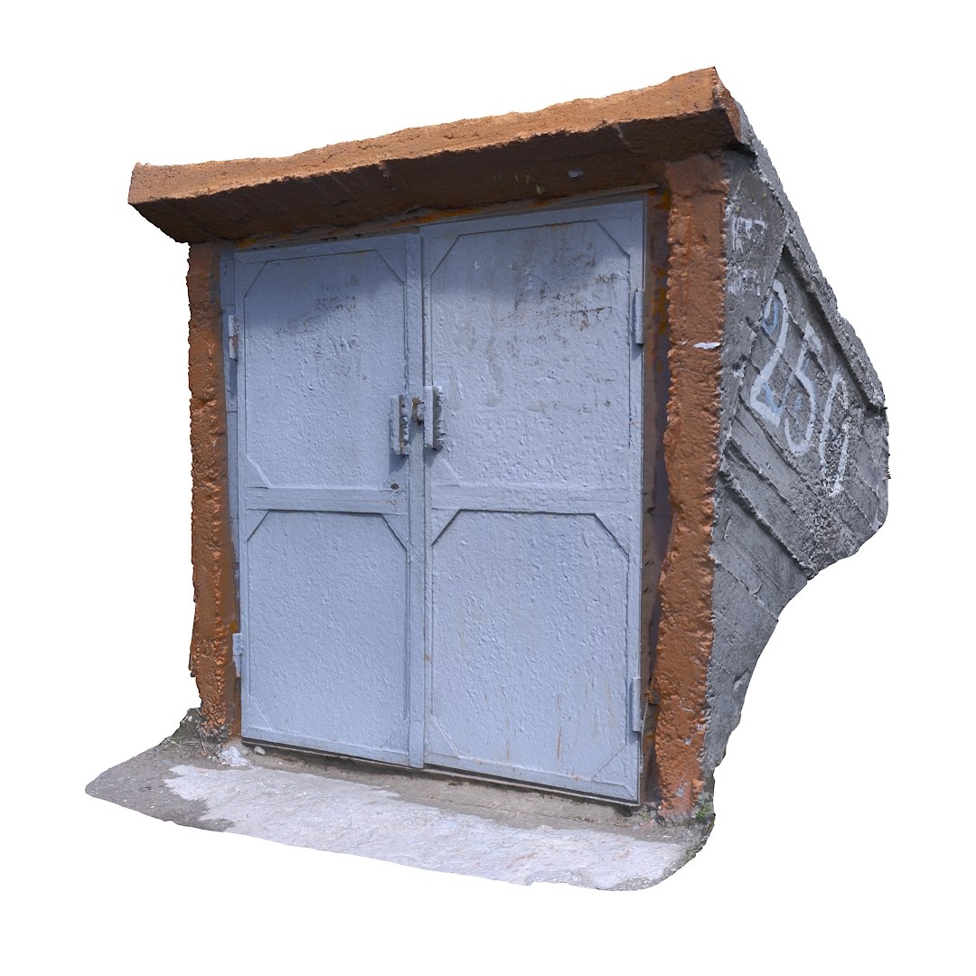 Scan Underground Entrance 3D - TurboSquid 1400196