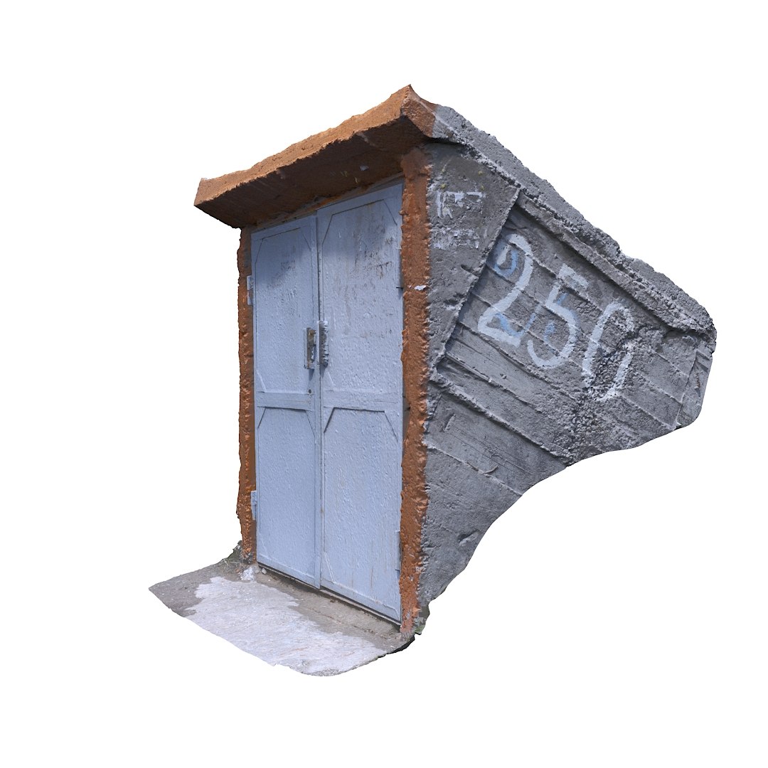 Scan Underground Entrance 3D - TurboSquid 1400196