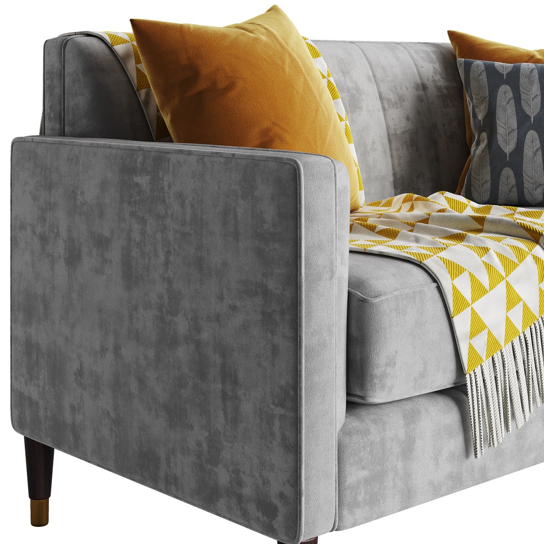Kellex Ginger Settee 3D - TurboSquid 1954412