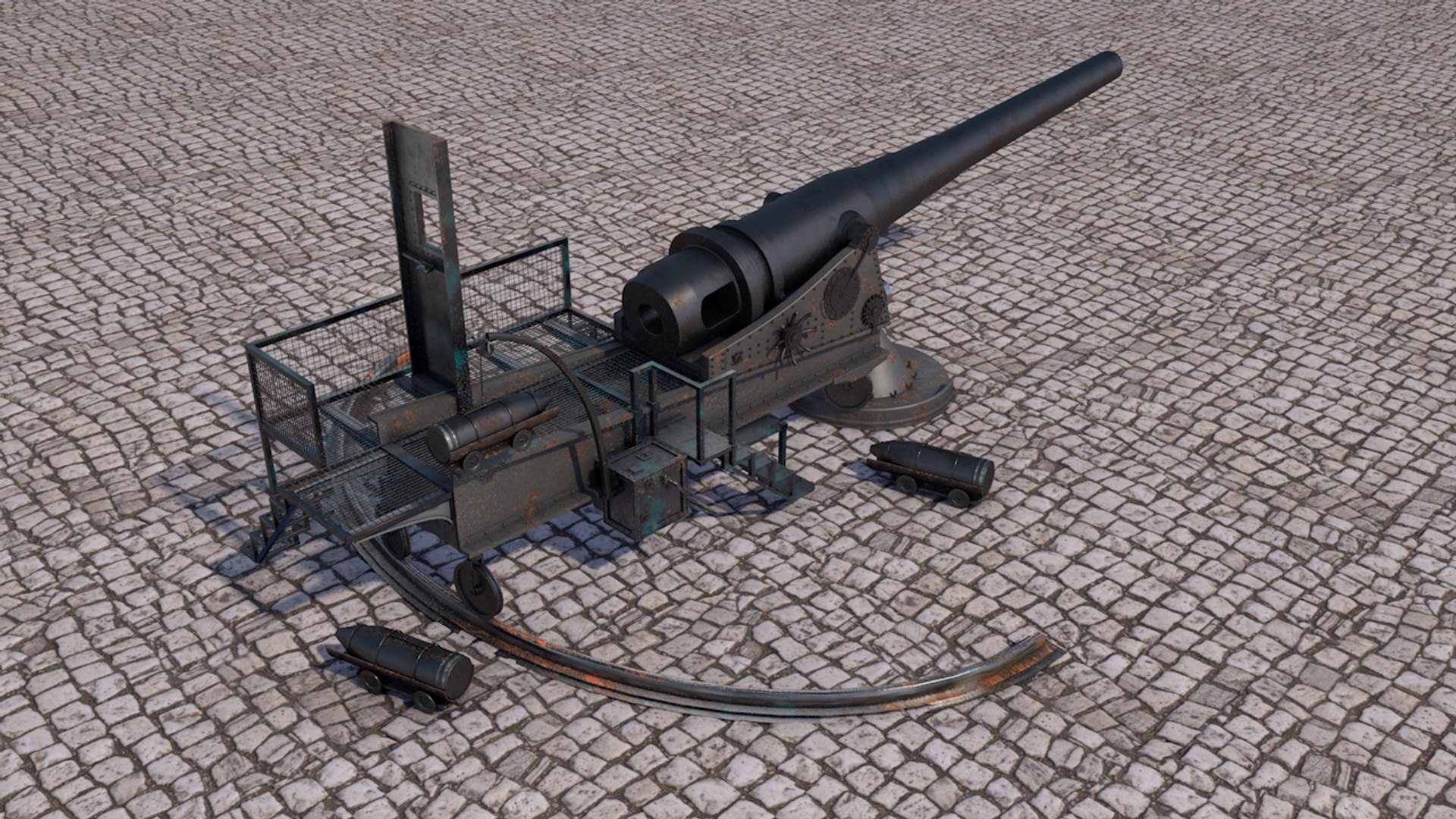 3D Model Hamidiye - TurboSquid 1164214