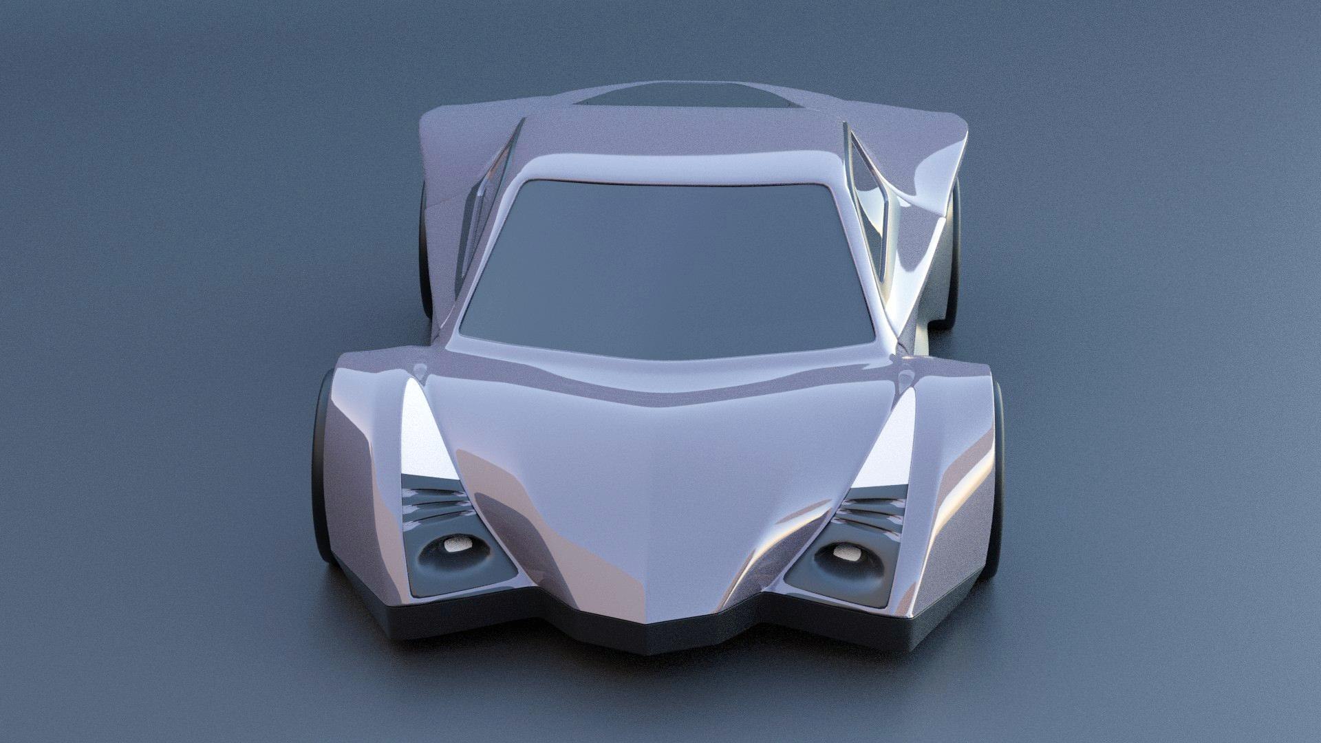 Futuras Concept Car Model - TurboSquid 2028669