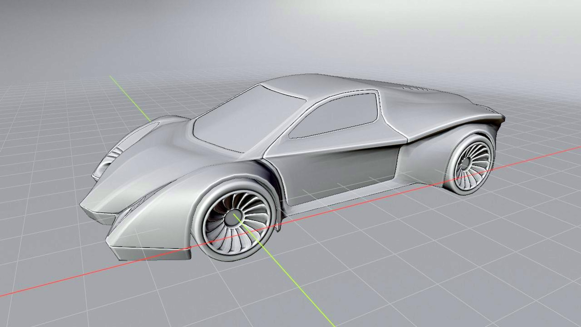 Futuras Concept Car Model - TurboSquid 2028669