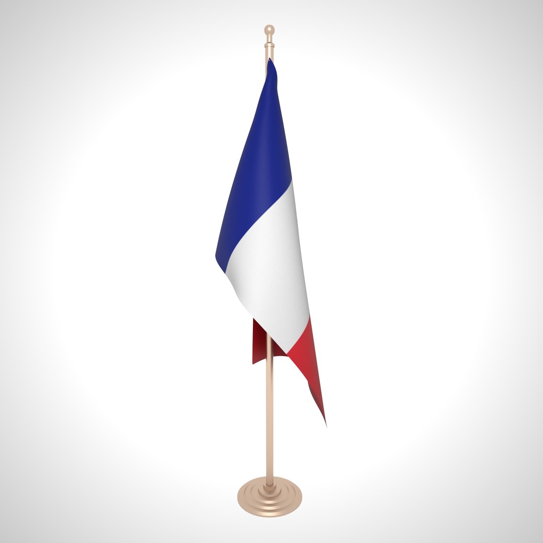 France Flag 3D Model - TurboSquid 1412764