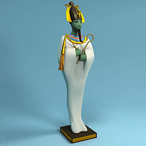 3d model osiris egyptian gods