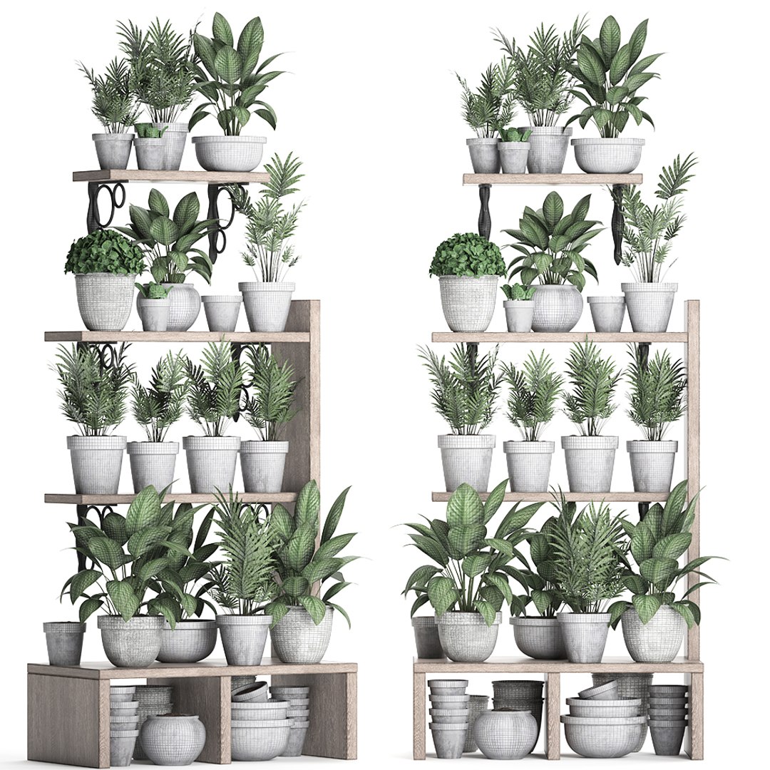 3D vertical garden plants - TurboSquid 1435766