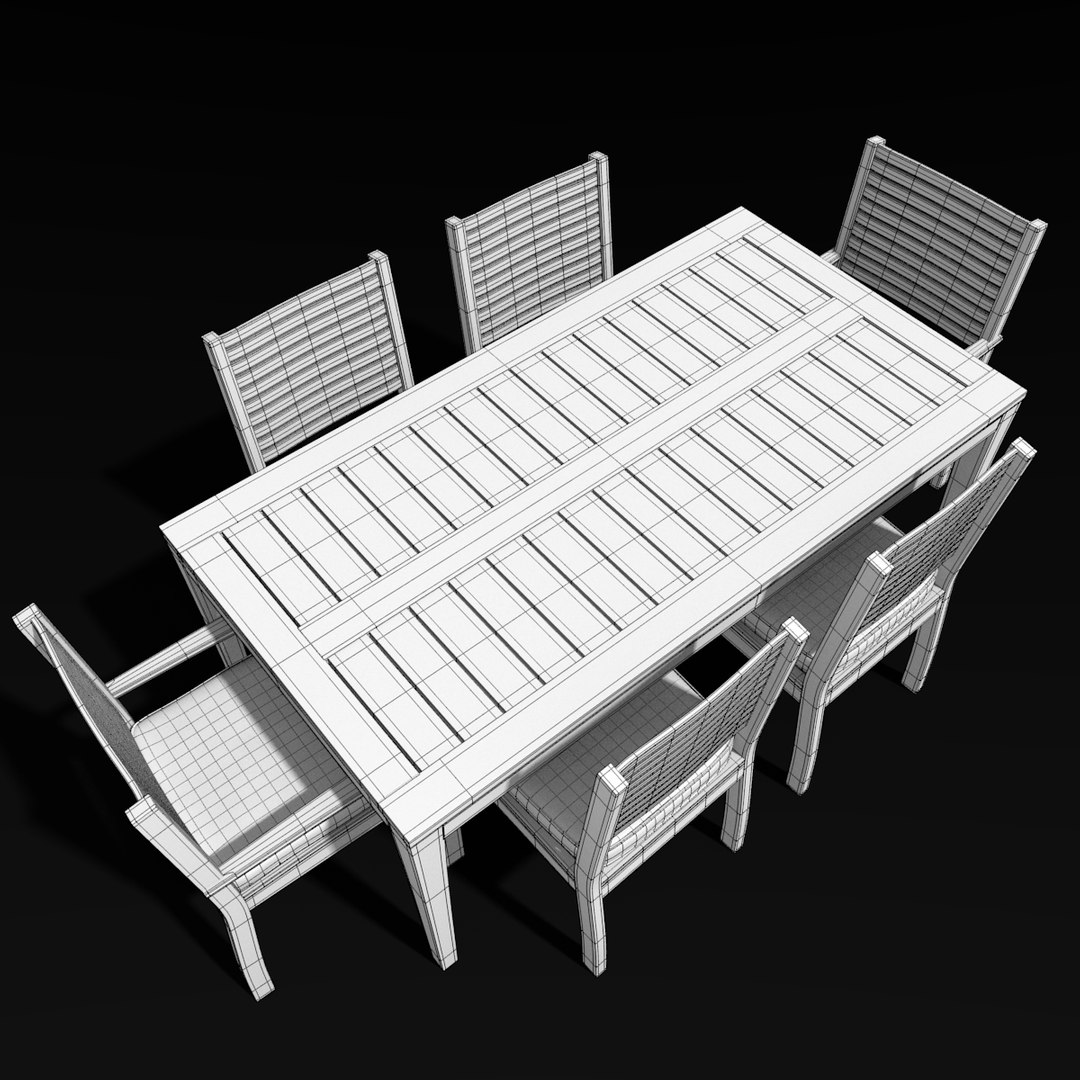 3d Outdoor Patio