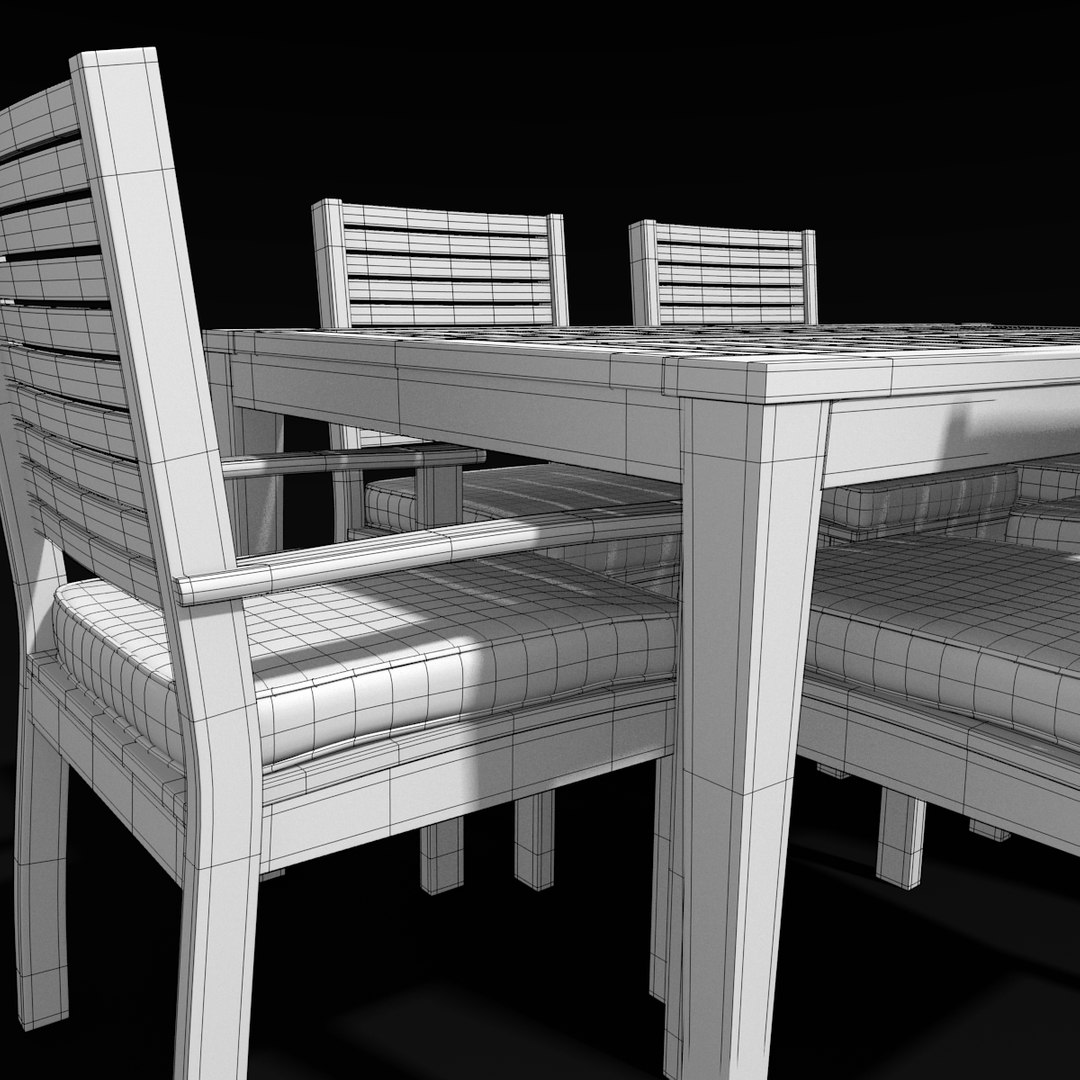 3d Outdoor Patio