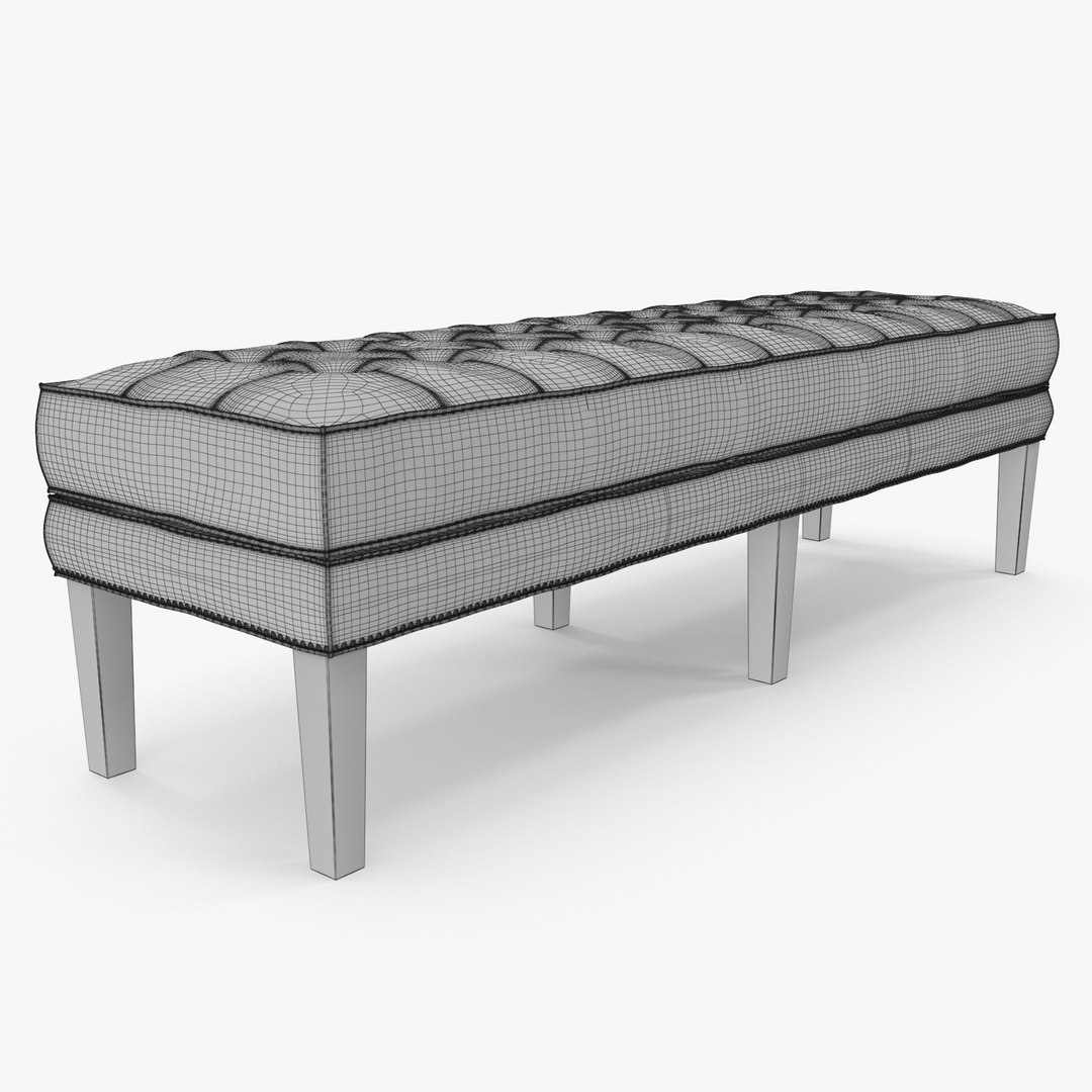3D Eichholtz - Tribeca Bench - TurboSquid 2284515