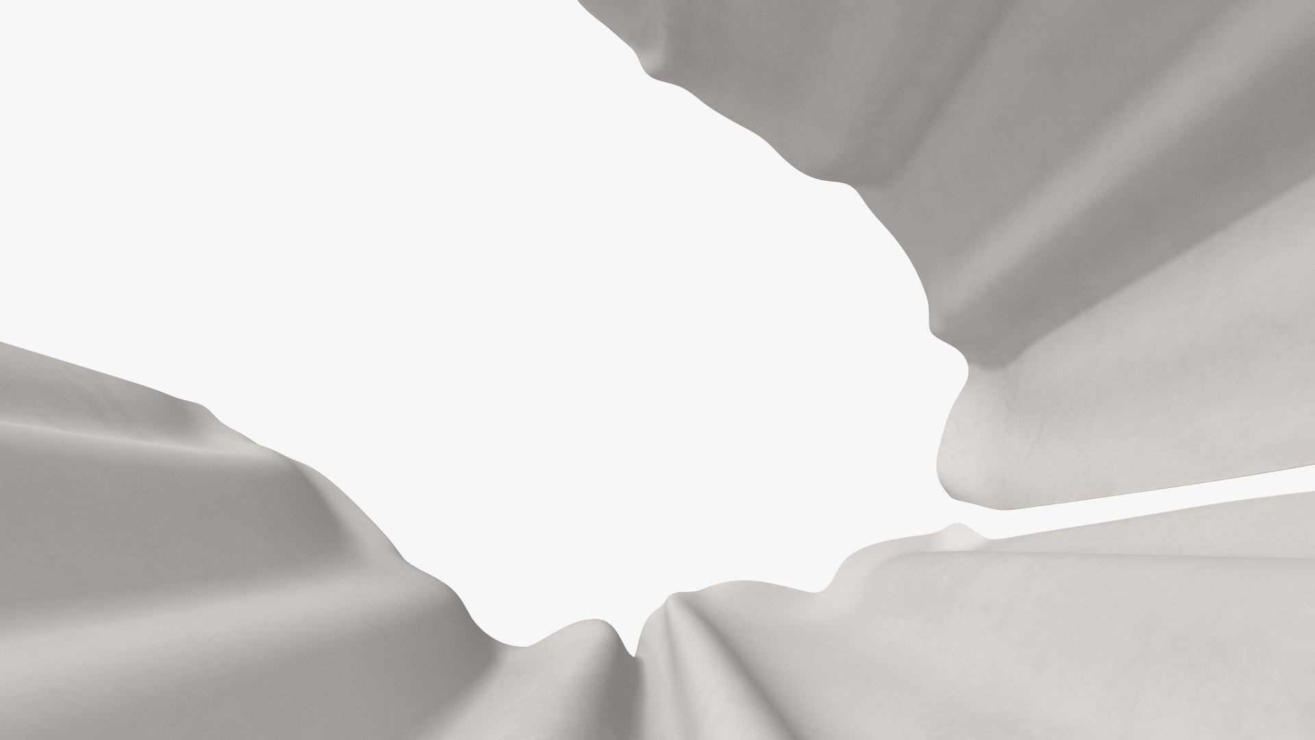 3D Model Fitting Room Curtain Closed White - TurboSquid 2120528