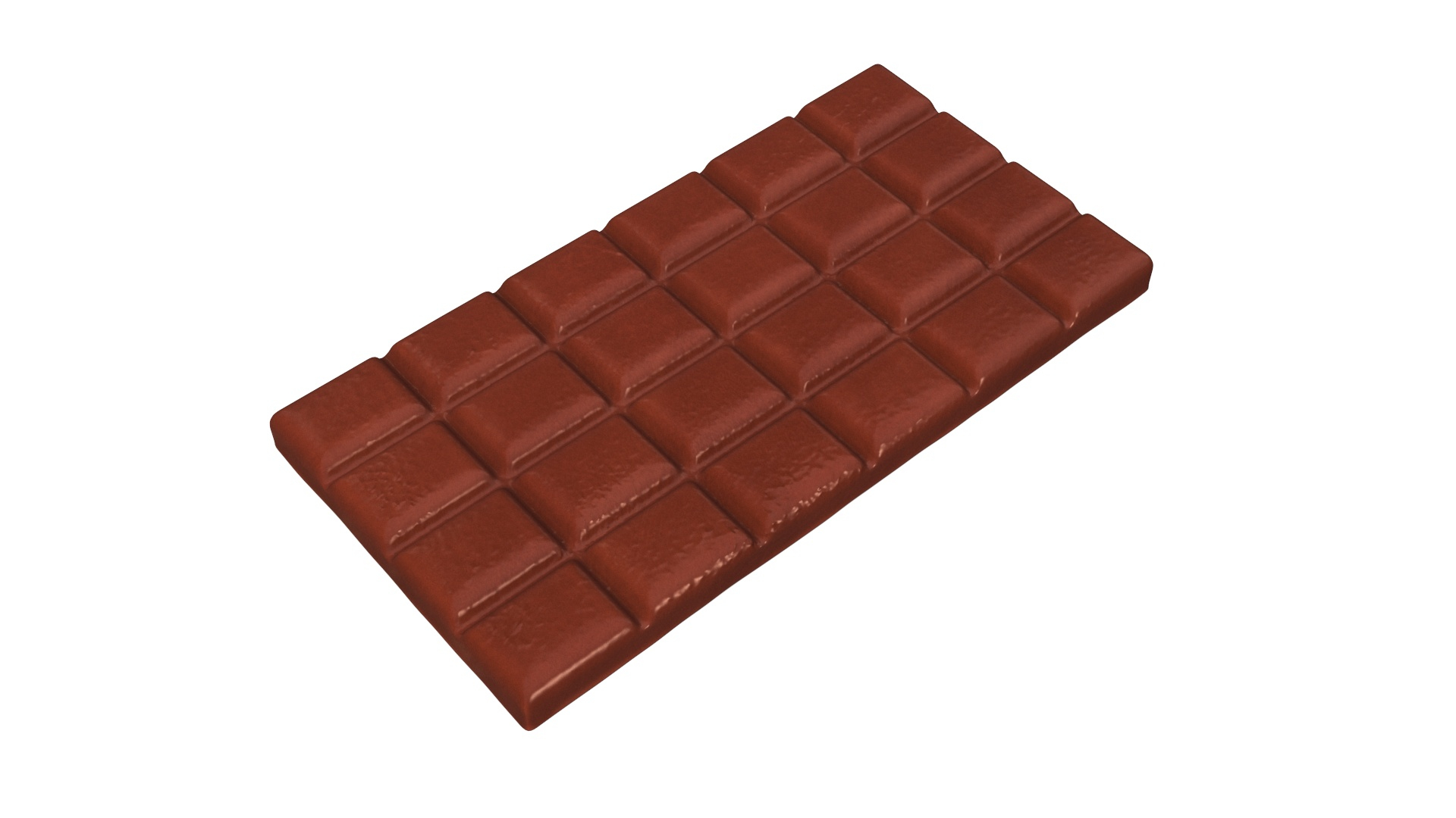 Realistic Chocolate Bar 3D Model - TurboSquid 2279763