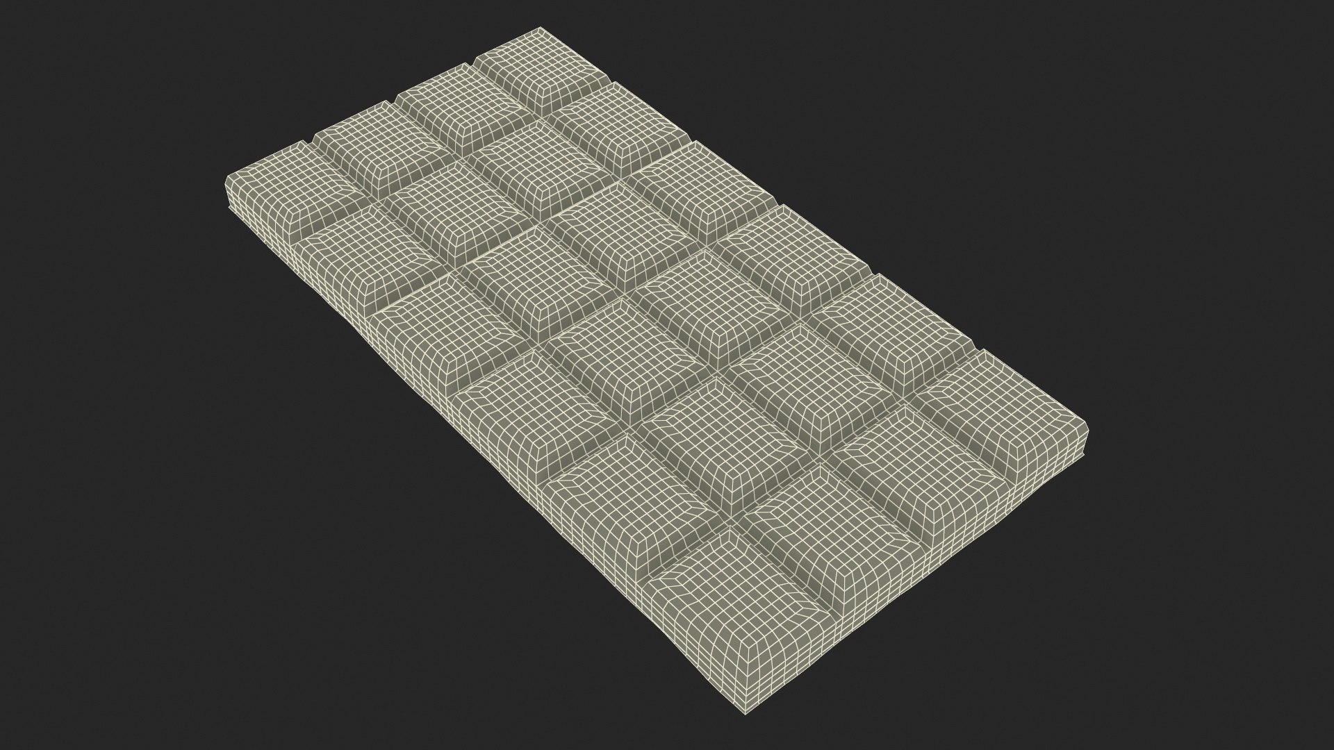 Realistic Chocolate Bar 3D Model - TurboSquid 2279763