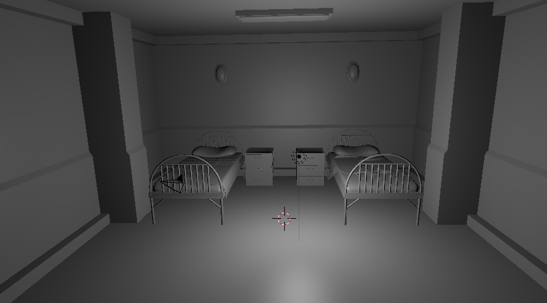Dark Horror Hospital Room Model - TurboSquid 1242868
