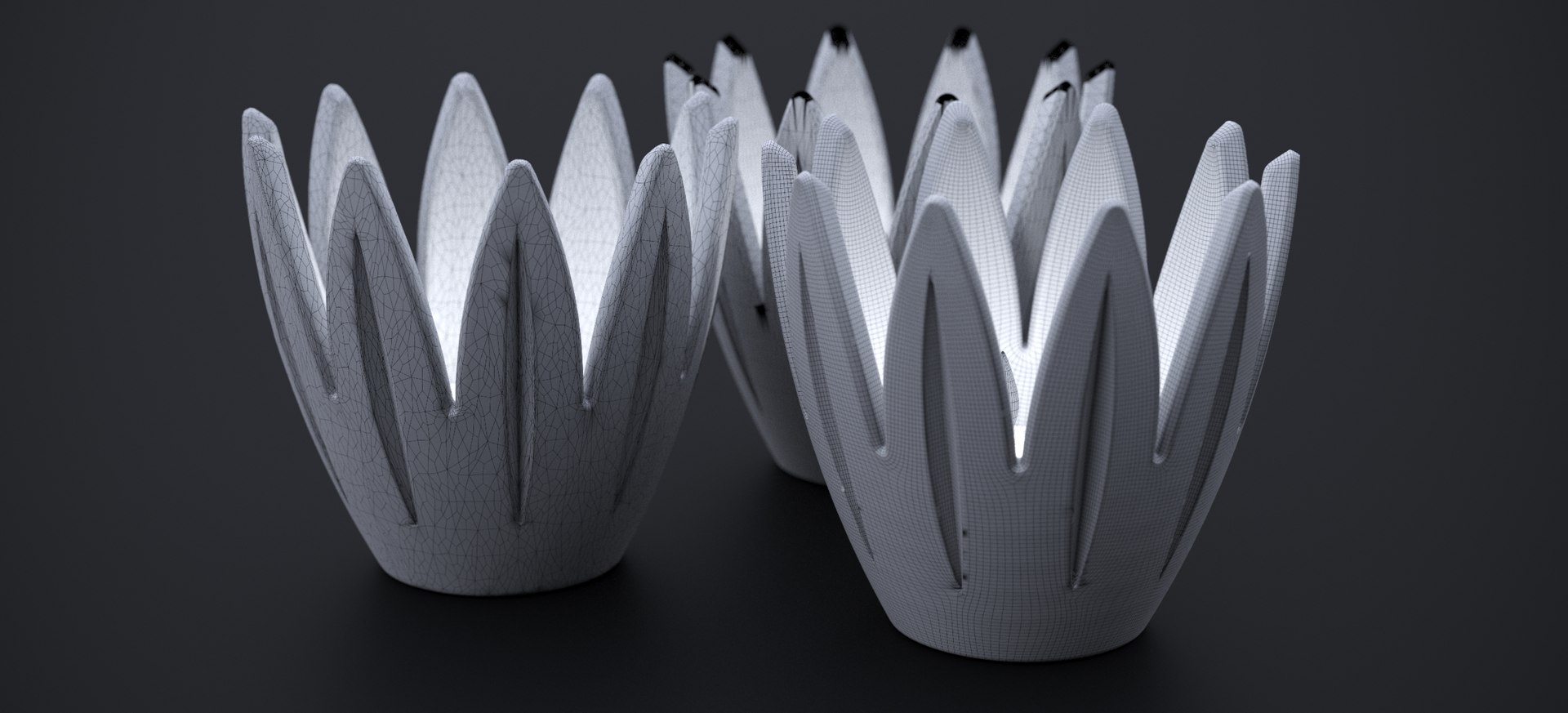 3D TULIP CANDELITE HOLDER 2010 - TurboSquid 2381522