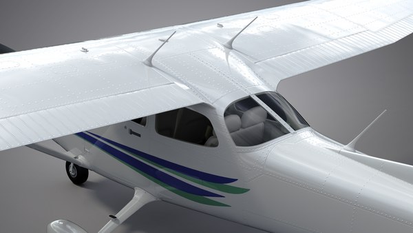 セスナスカイホーク1723Dモデル - TurboSquid 1602626