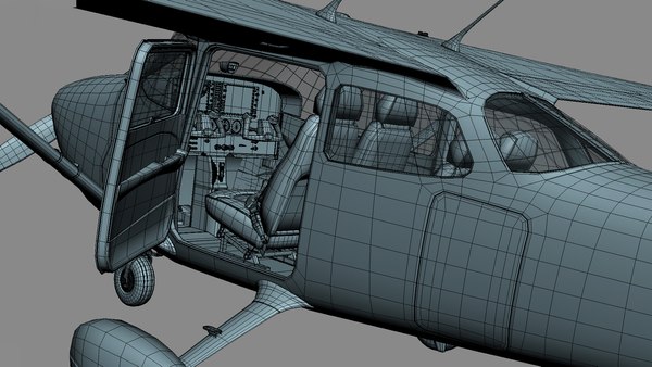 セスナスカイホーク1723Dモデル - TurboSquid 1602626