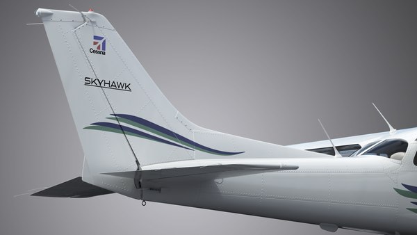セスナスカイホーク1723Dモデル - TurboSquid 1602626