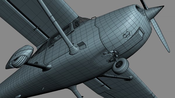 セスナスカイホーク1723Dモデル - TurboSquid 1602626