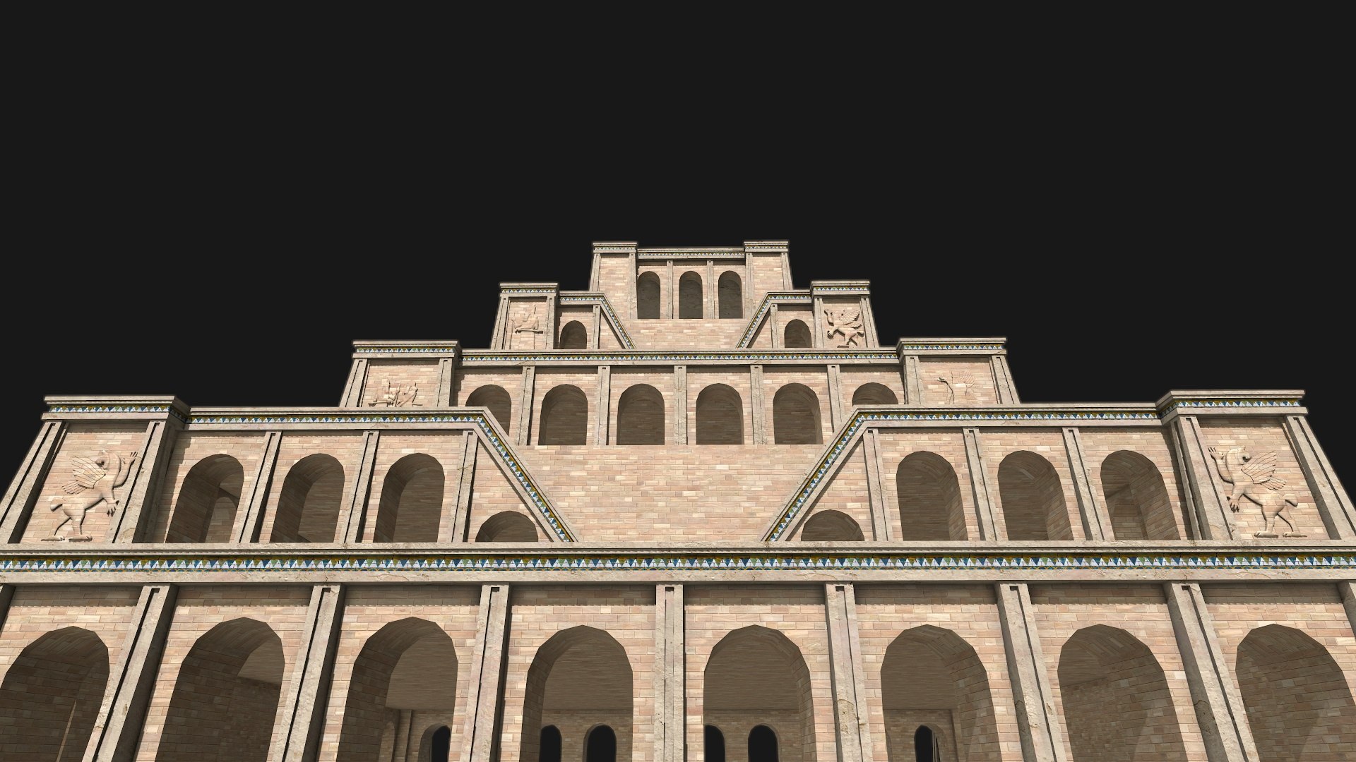 3D Ancient Babylon Building - TurboSquid 1739540