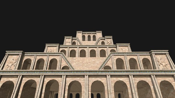 3D Ancient Babylon Building - TurboSquid 1739540