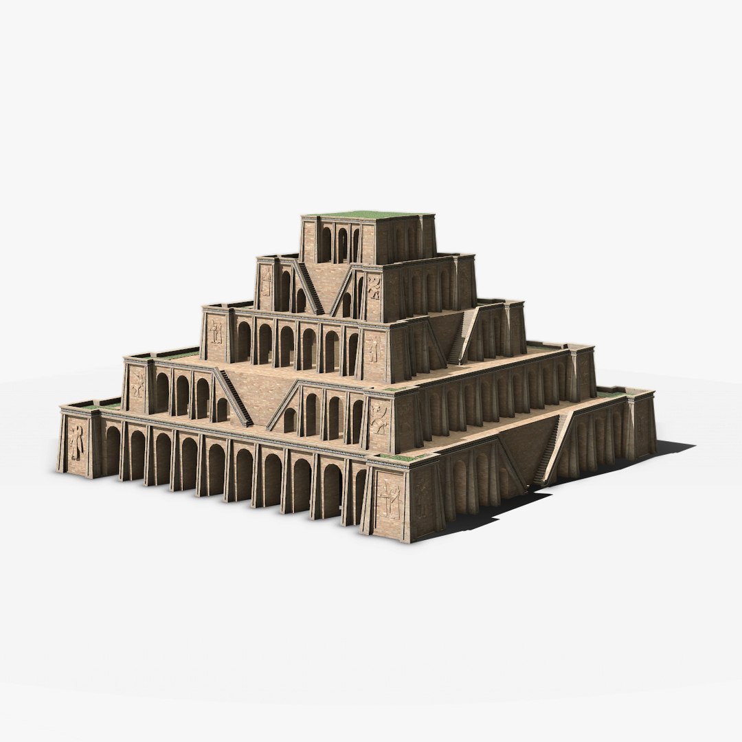 3D Ancient Babylon Building - TurboSquid 1739540