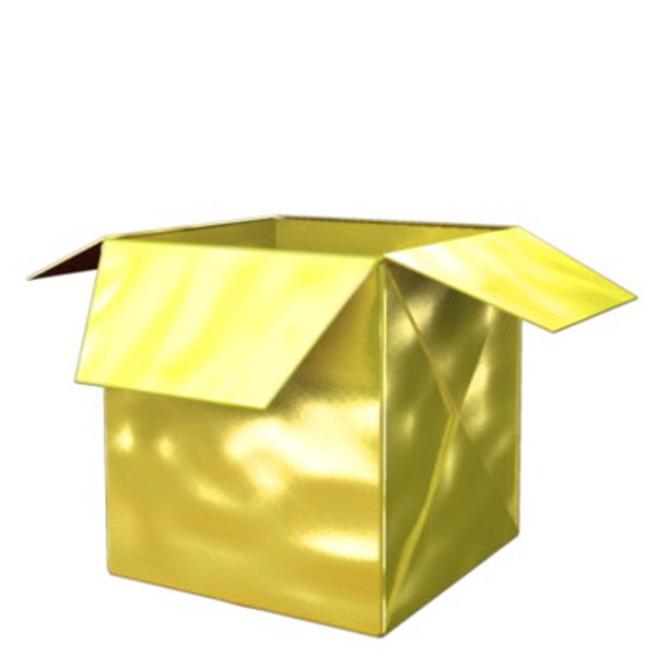 maya gift box animation