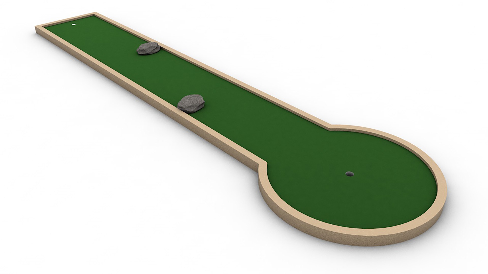 Mini-golf Pack 3D Model - TurboSquid 1959104