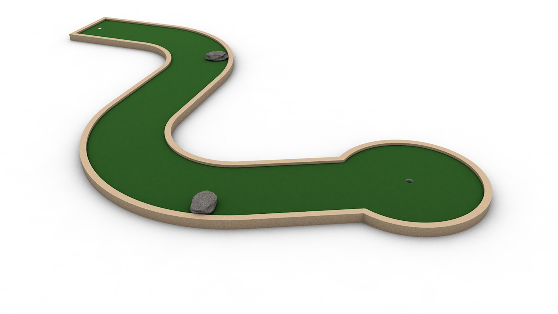 Mini-golf Pack 3D Model - TurboSquid 1959104