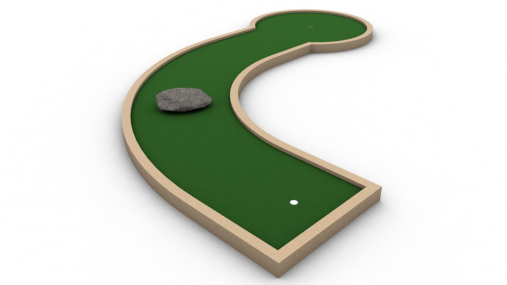 Mini-golf Pack 3D Model - TurboSquid 1959104