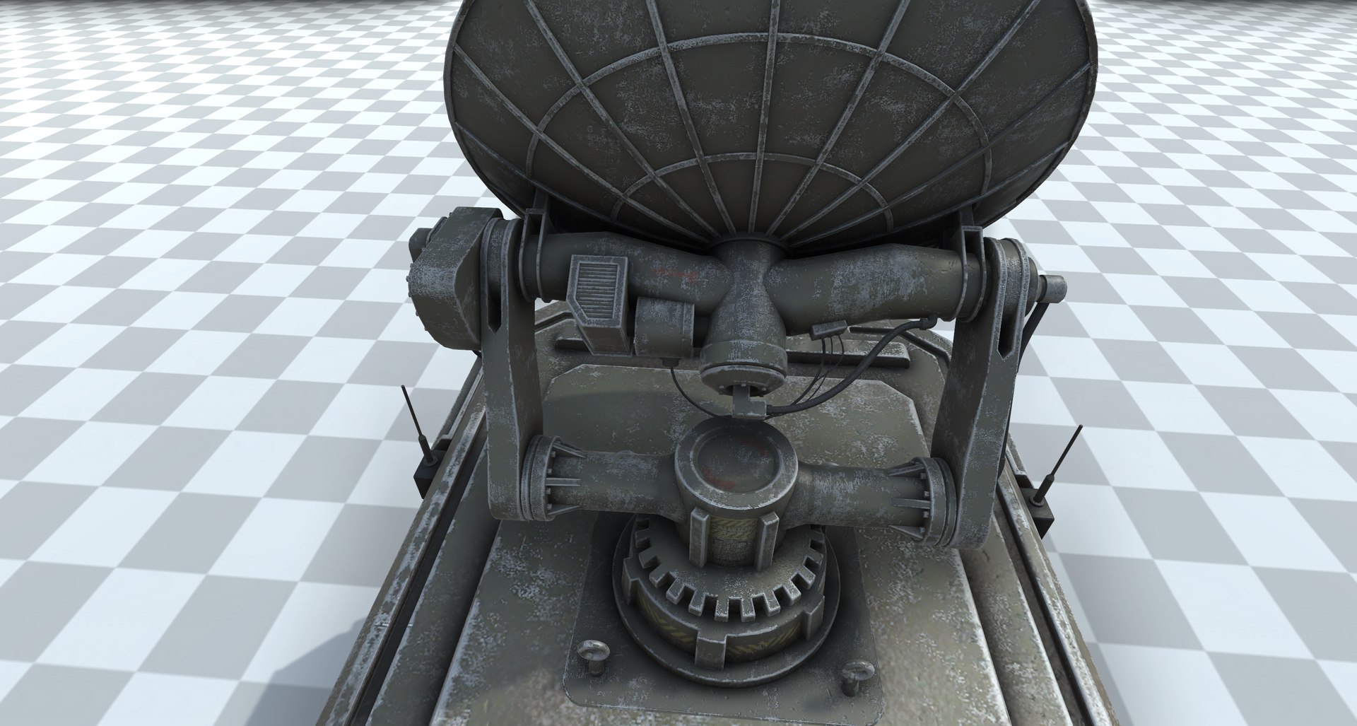 Military Radar Cabin Model - TurboSquid 2152529