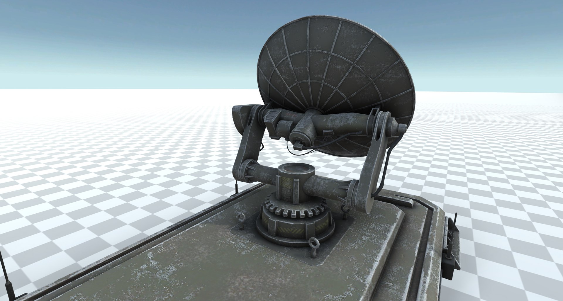 Military Radar Cabin Model - TurboSquid 2152529