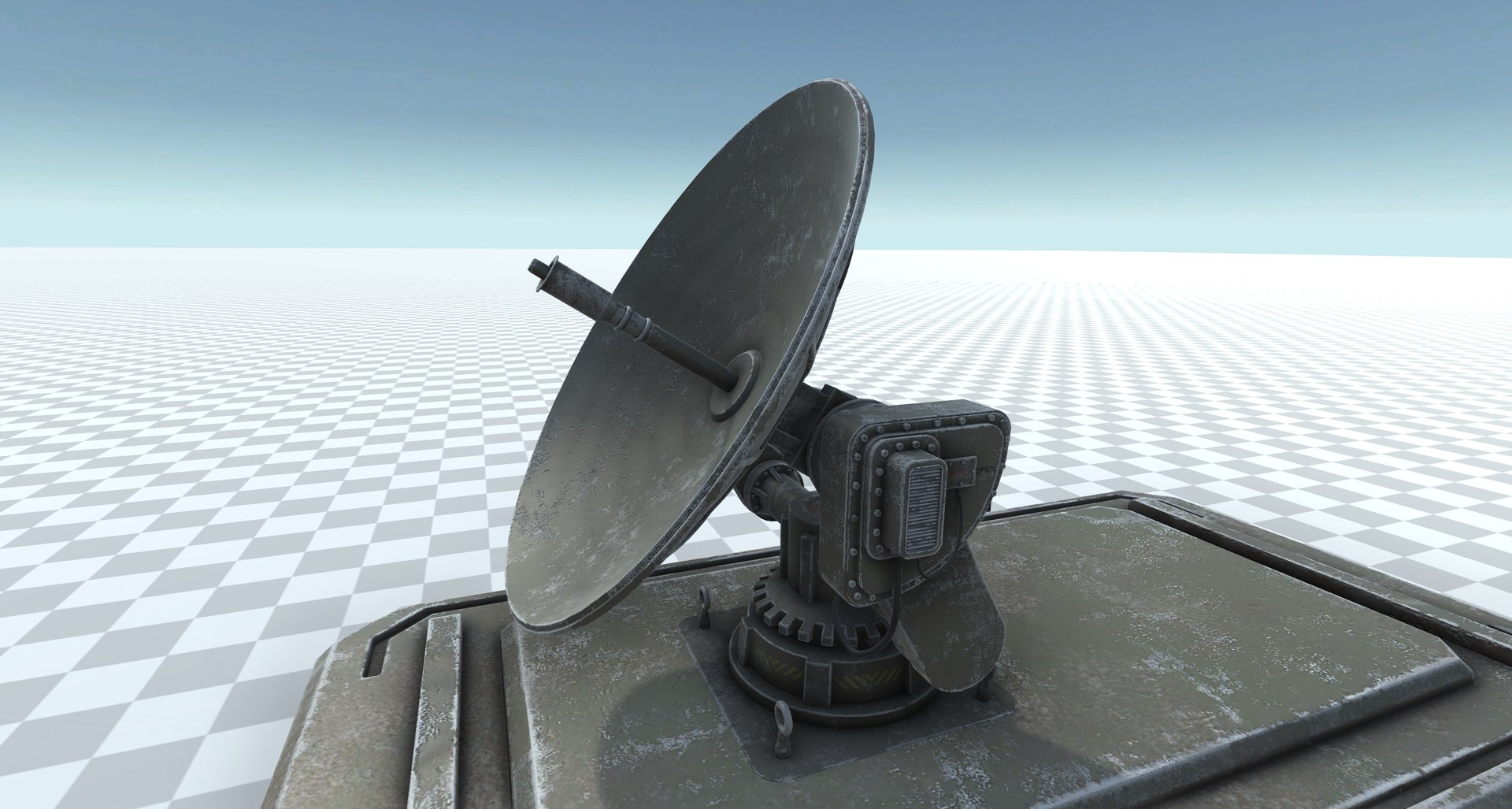 Military Radar Cabin Model - TurboSquid 2152529