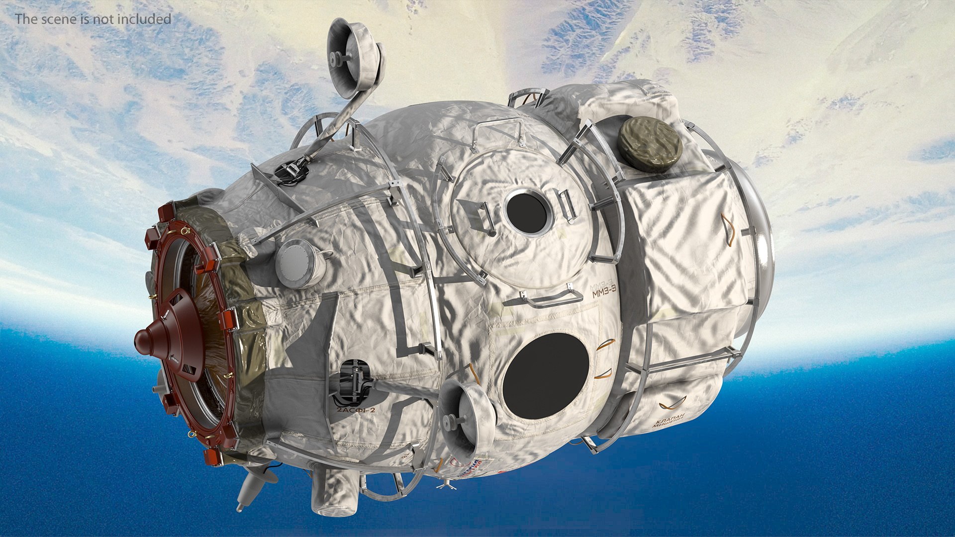 Iss modules 2 3D model - TurboSquid 1639843