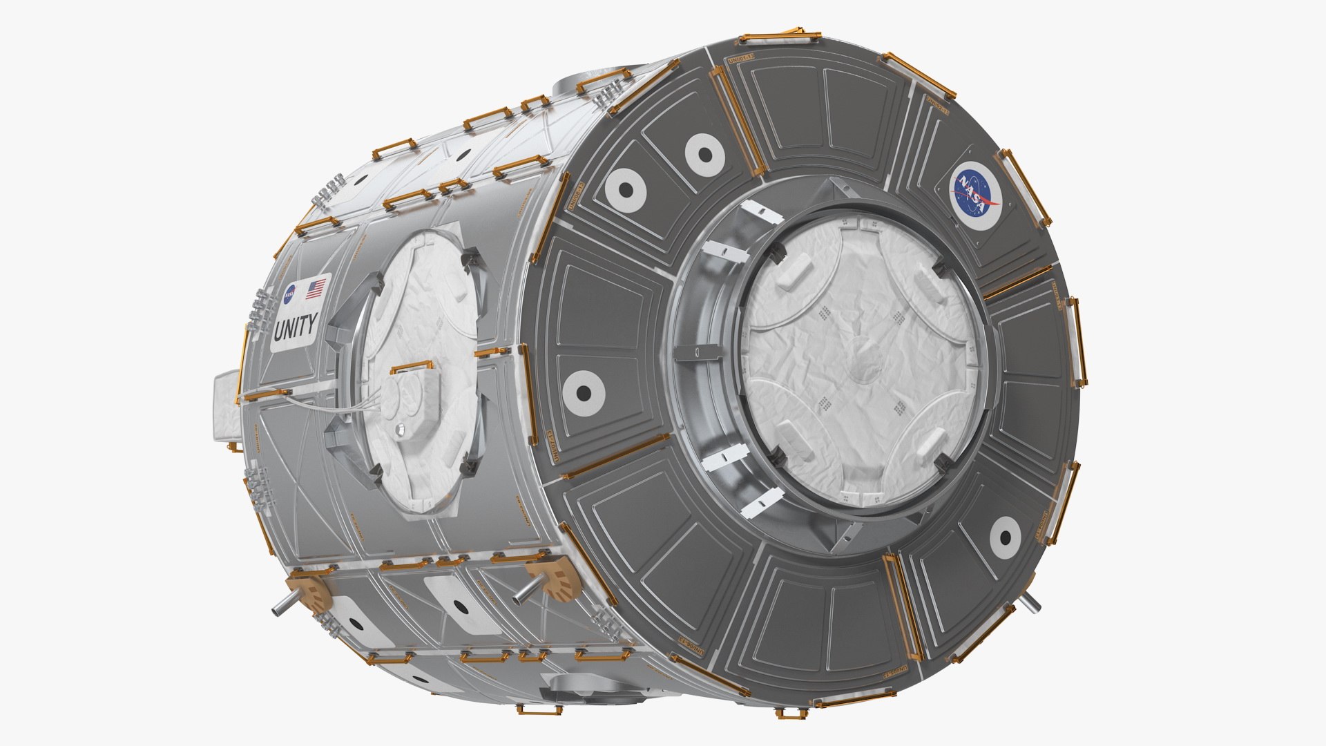 Iss modules 2 3D model - TurboSquid 1639843