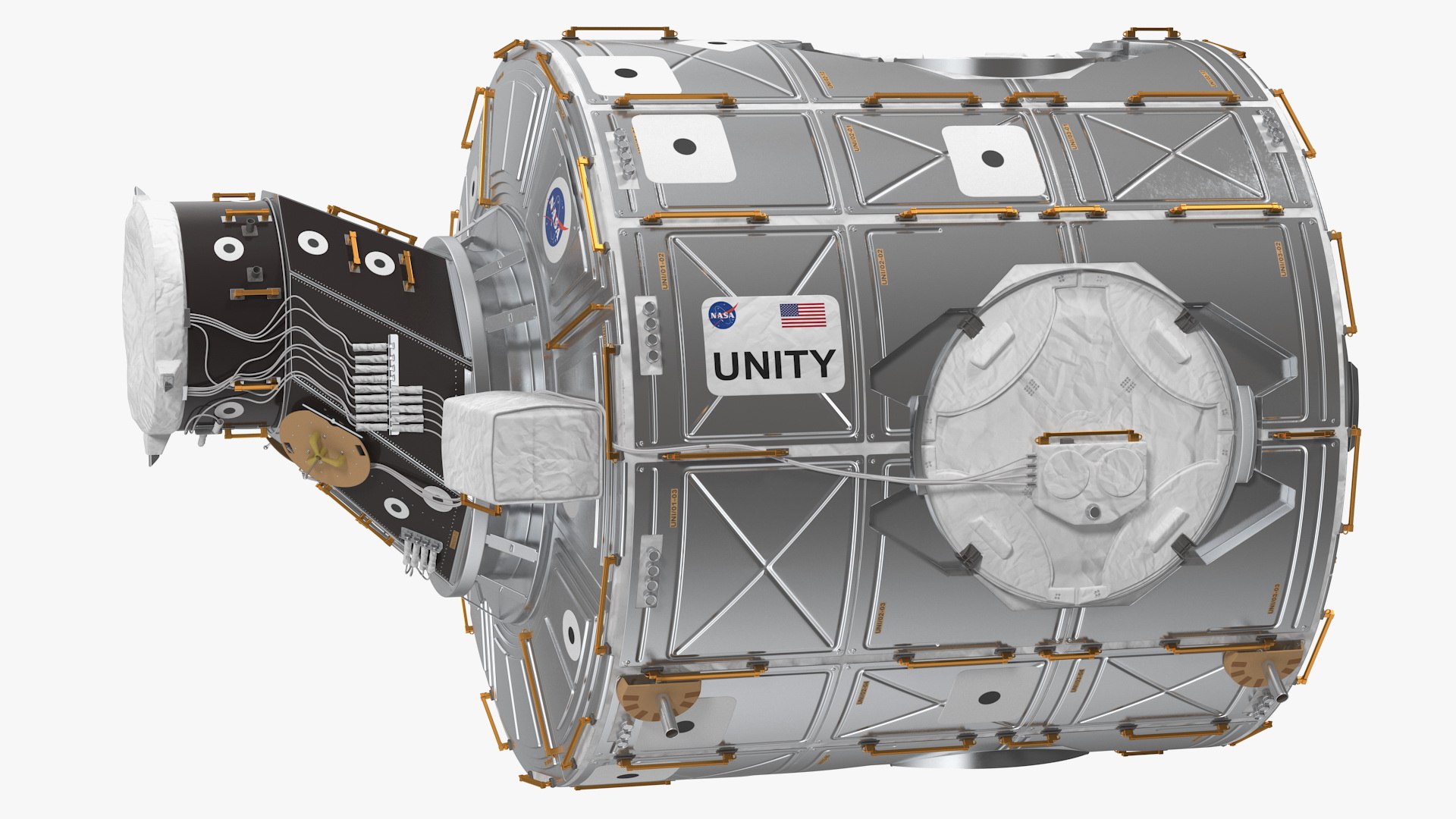Iss modules 2 3D model - TurboSquid 1639843