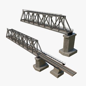 Railway Bridge 3D Models for Download | TurboSquid