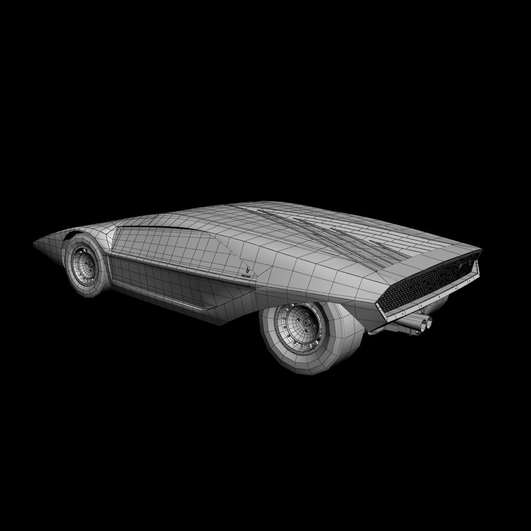 Obj Lancia Stratos Zero Concept