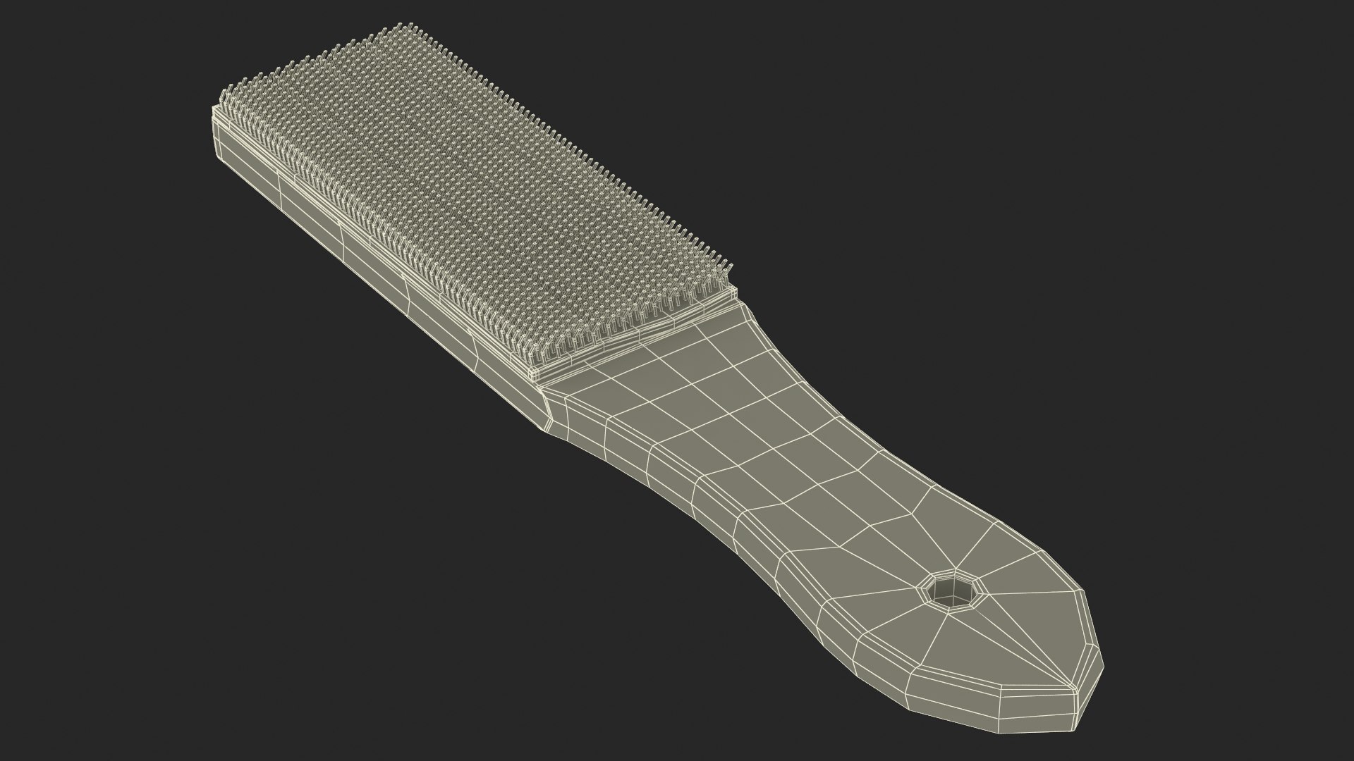 3D File Card Cleaner Steel Brush Model - TurboSquid 2412676