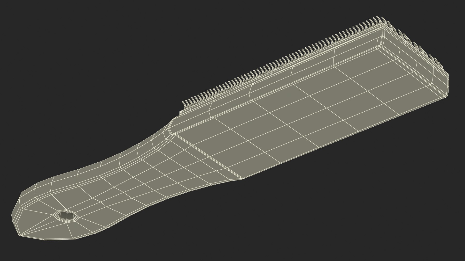 3D File Card Cleaner Steel Brush Model - TurboSquid 2412676
