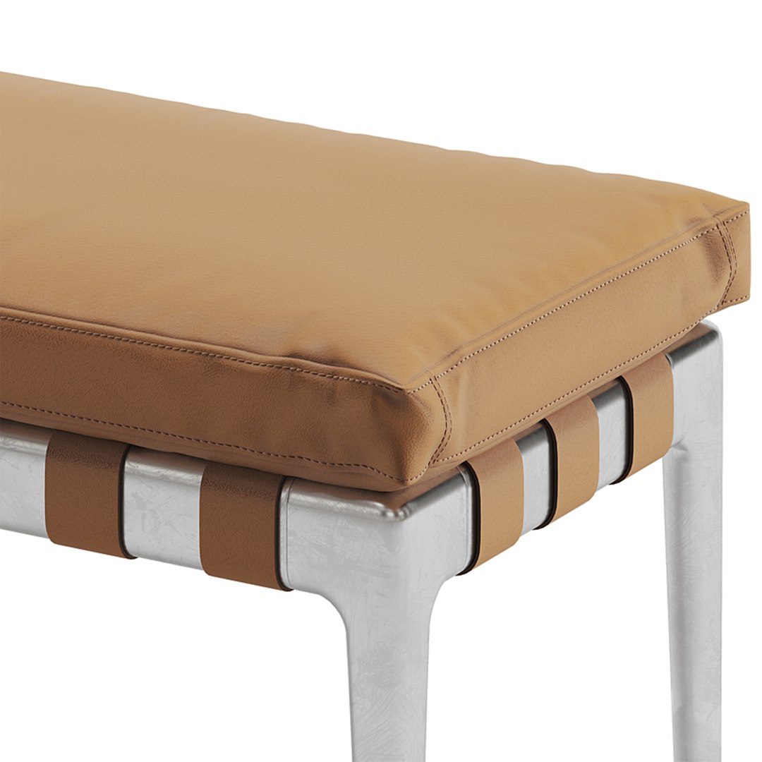 Flexform Gregory Bench 3D Model - TurboSquid 1953597