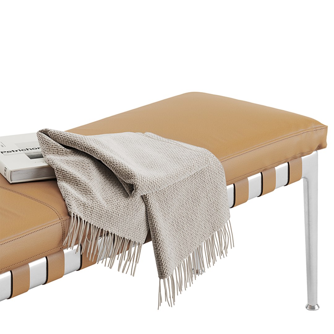 Flexform Gregory Bench 3D Model - TurboSquid 1953597