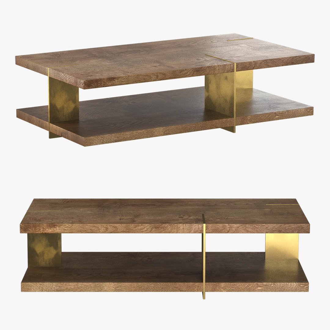 Poliform Bristol Coffee Table 3D Model - TurboSquid 1917091