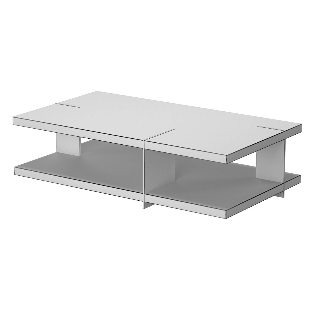 Poliform Bristol Coffee Table 3D Model - TurboSquid 1917091