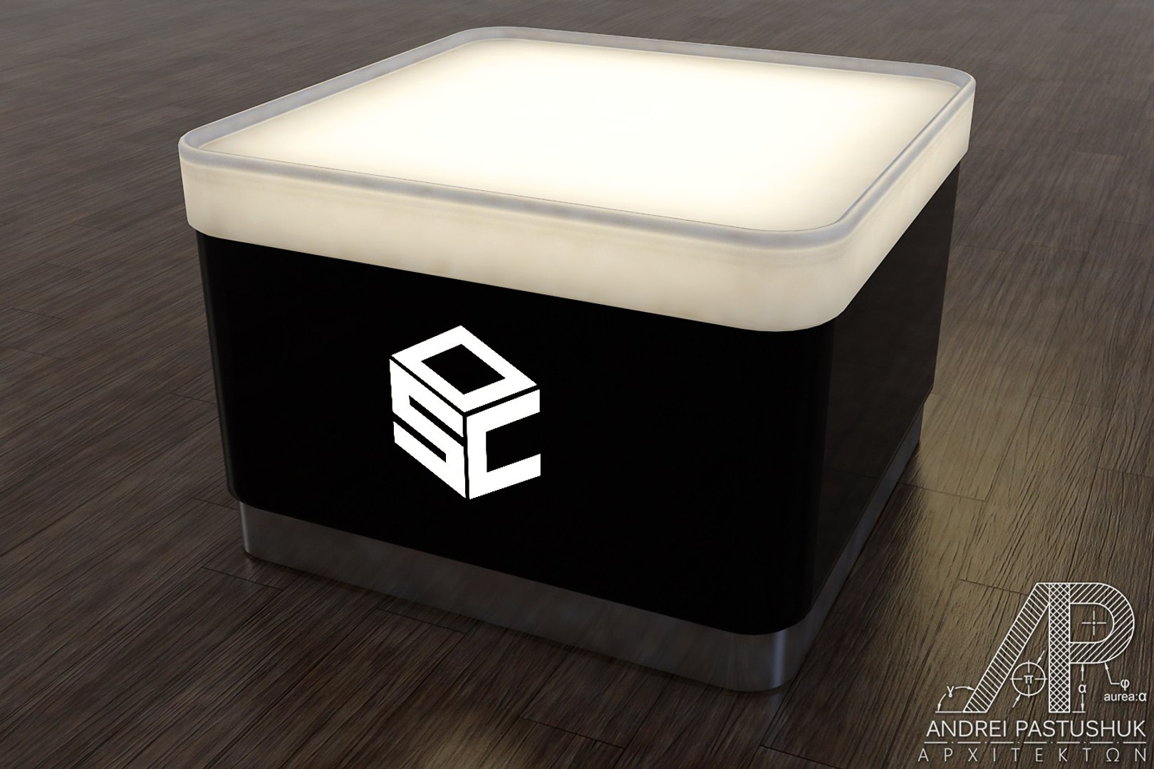 Coffee Table Nightclubs 3d Model