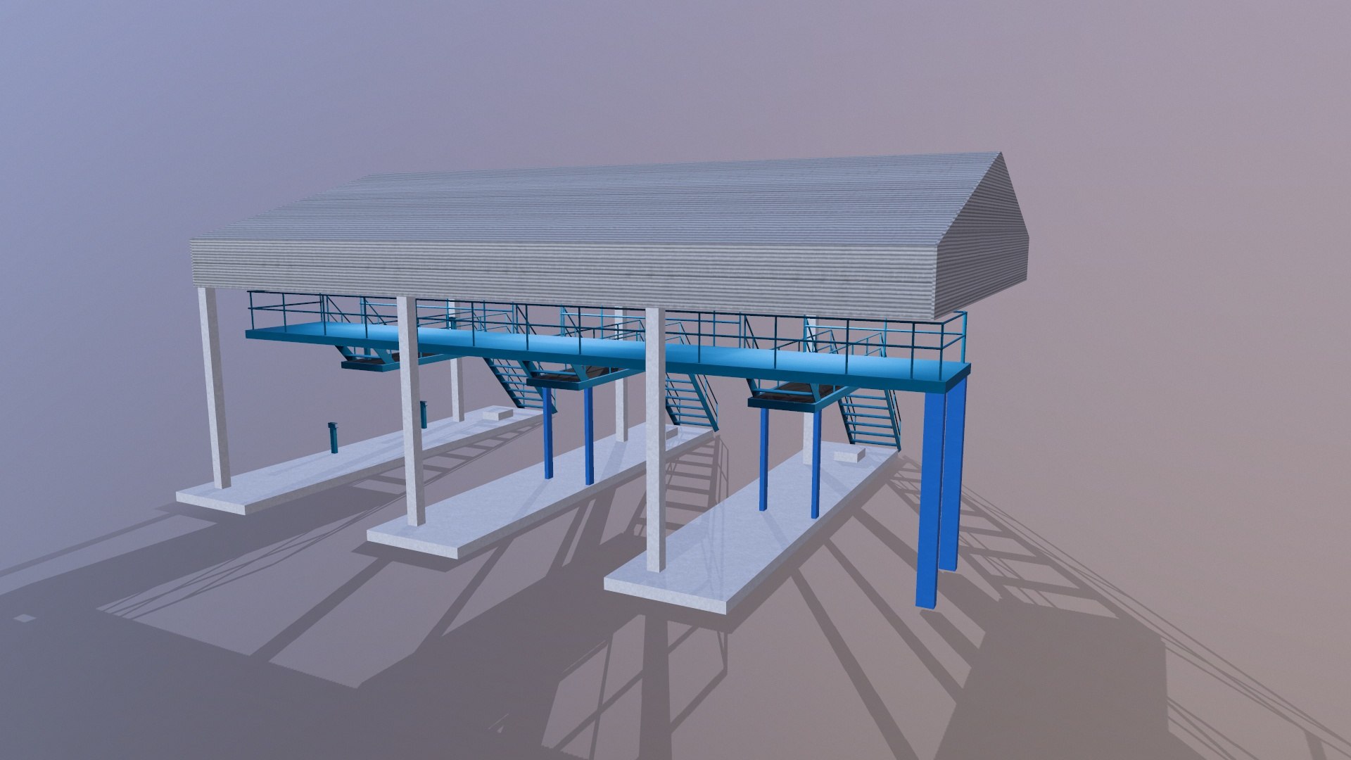 Tank Filling Shed 3D - TurboSquid 2286970