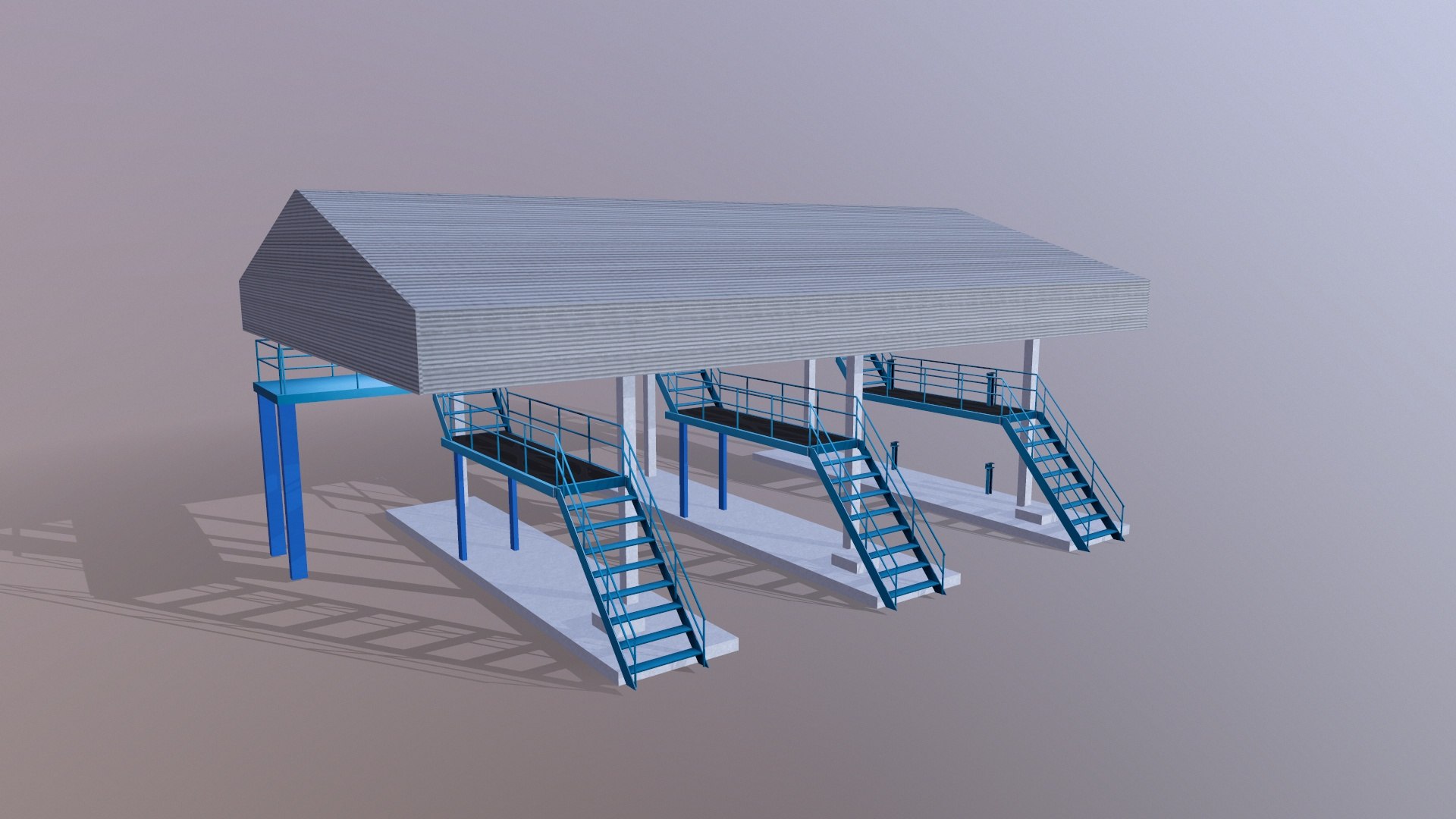 Tank Filling Shed 3D - TurboSquid 2286970